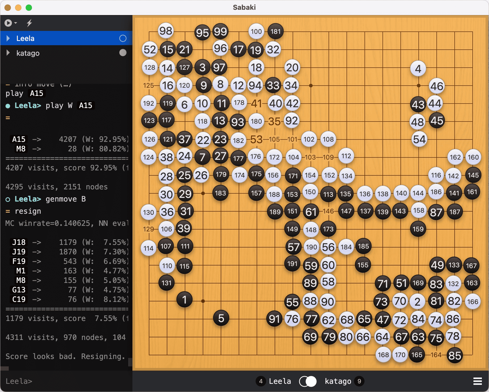 Sabaki 安装 katago 引擎 - 尐屾
